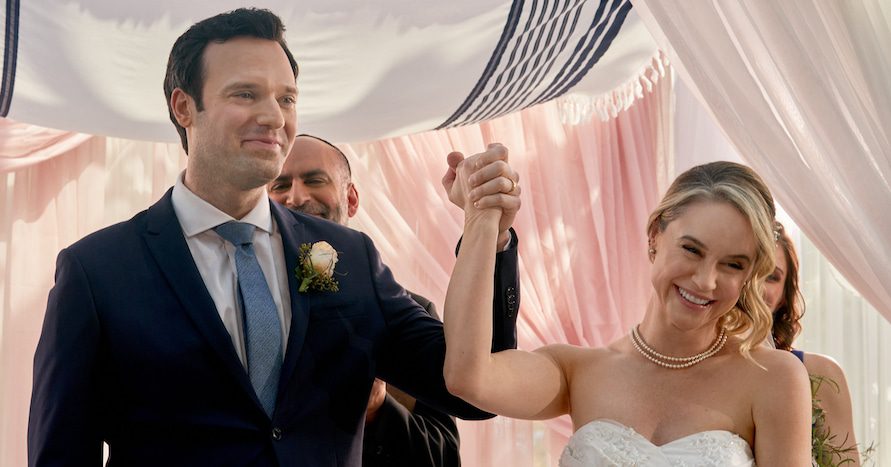 Hallmark's 'The Wedding Contract' Stars Becca Tobin, Jake Epstein